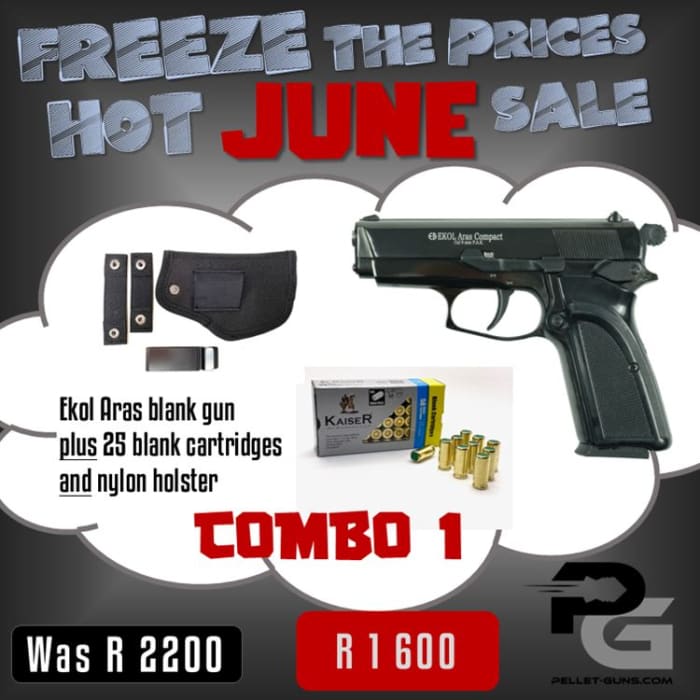 Pellet-Guns.com - Ekol Aras Compact Black 9mm PAK