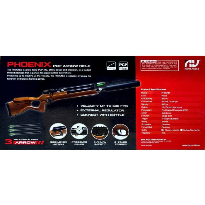 Pellet-Guns.com - Nova Vista Phoenix PX-01 Arrow Gun